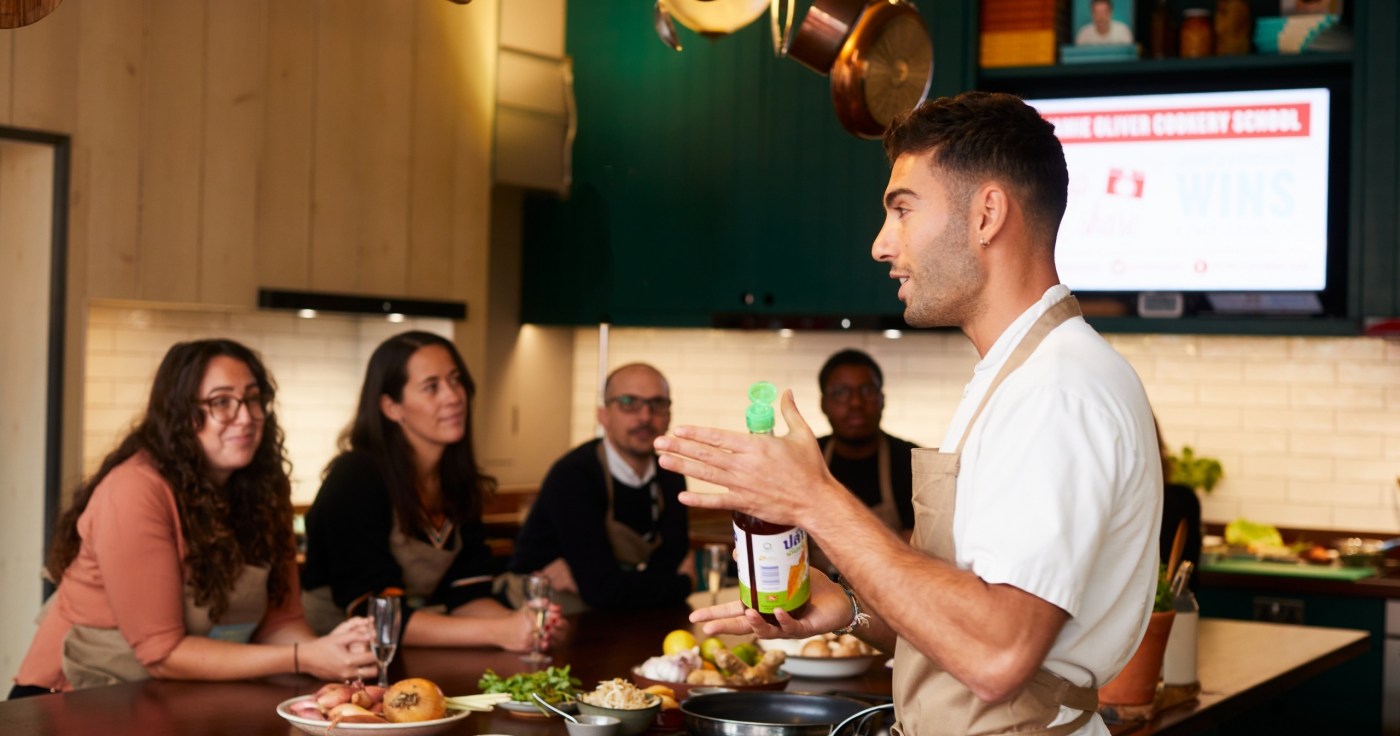 Group Cooking Classses London | Jamie Oliver Cookery School